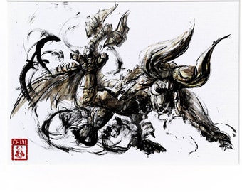 Fluffy Bunny Dango 11x17 Print Monster Hunter Rise Palico Fan Art - Etsy