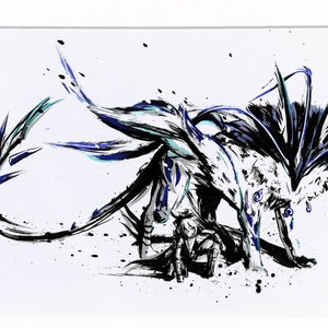 Fanart Print Razor Lupus Boreas Andrius Wolf Genshin Impact Print - Etsy UK