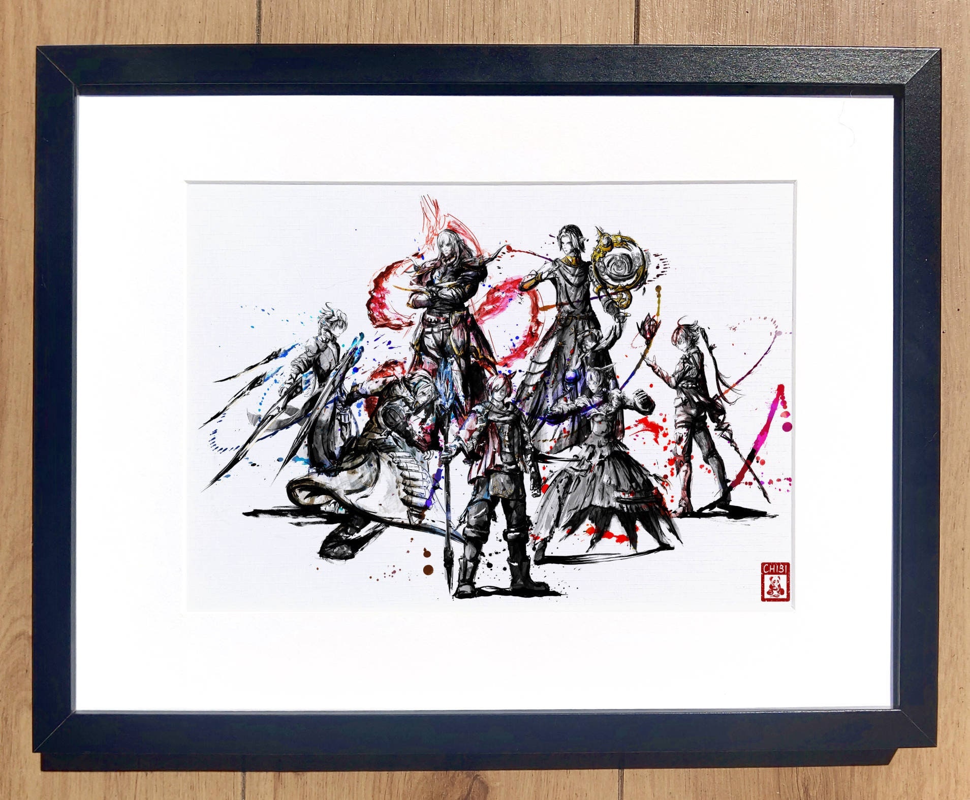 Fanart Print Final Fantasy XIV Scions of the Seventh Dawn - Etsy