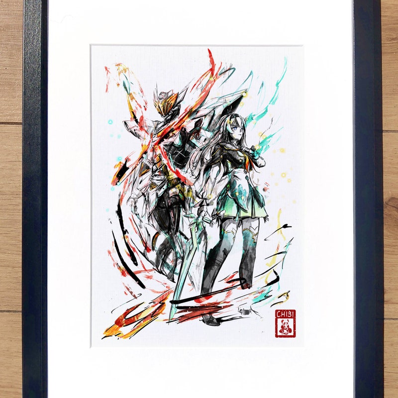 Star Rail Robin Print - Etsy