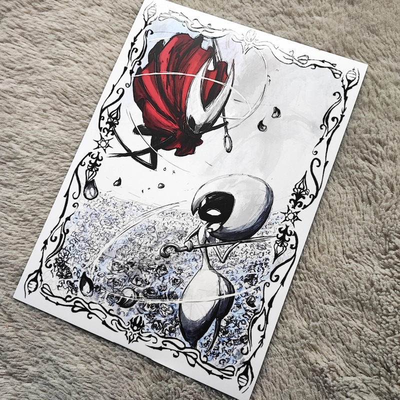 Hornet Silksong Artwork - Etsy UK