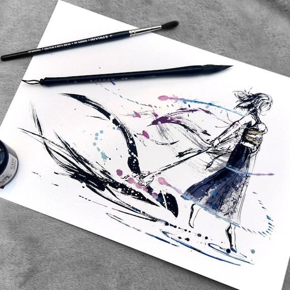 Final Fantasy X 2 Drawing