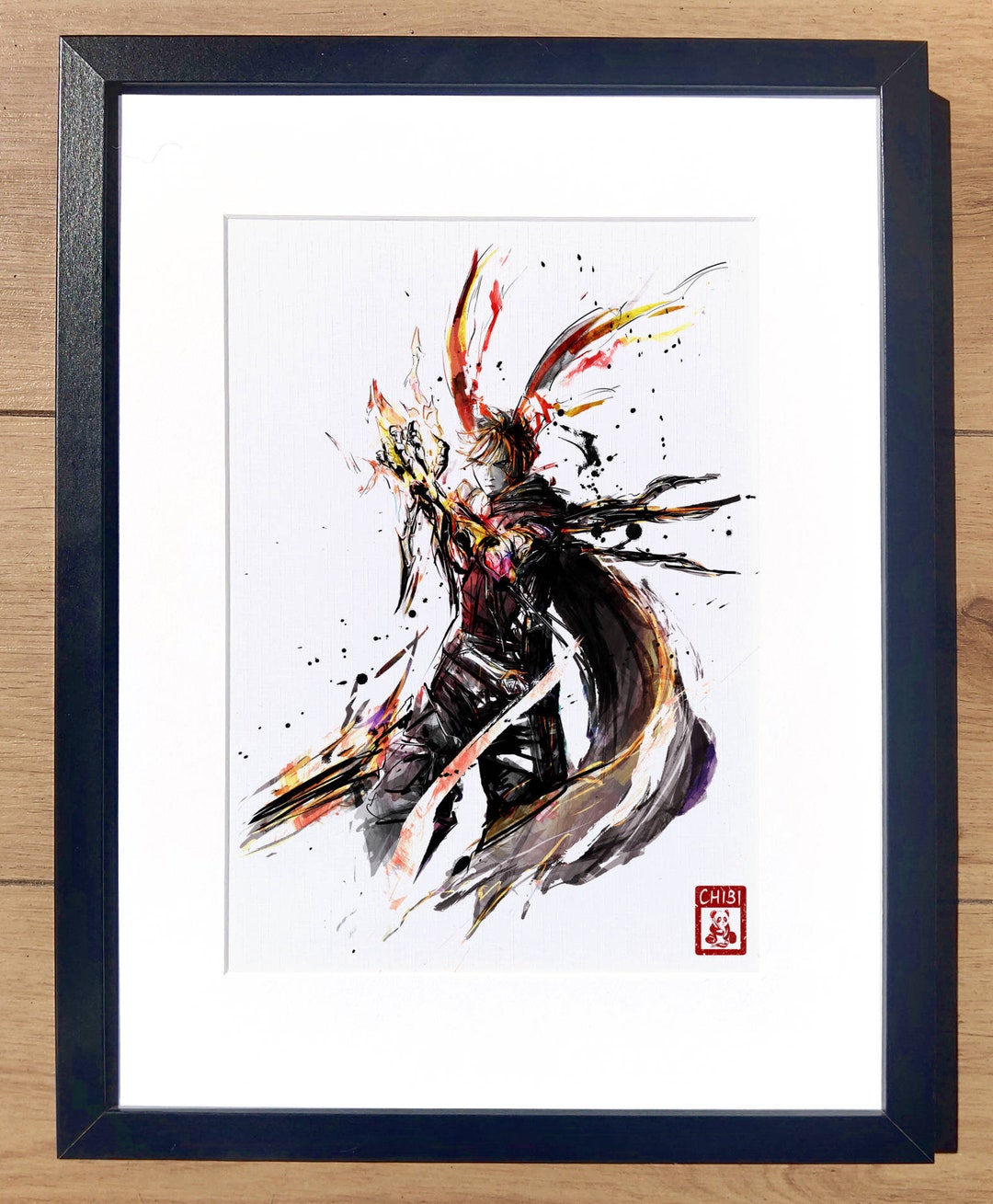 Fan Art Print - Final Fantasy XVI Clive Fanart - Etsy