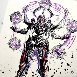 Fanart Print - Scaramouche Shouki No Kami Mecha Boss Genshin Impact ...