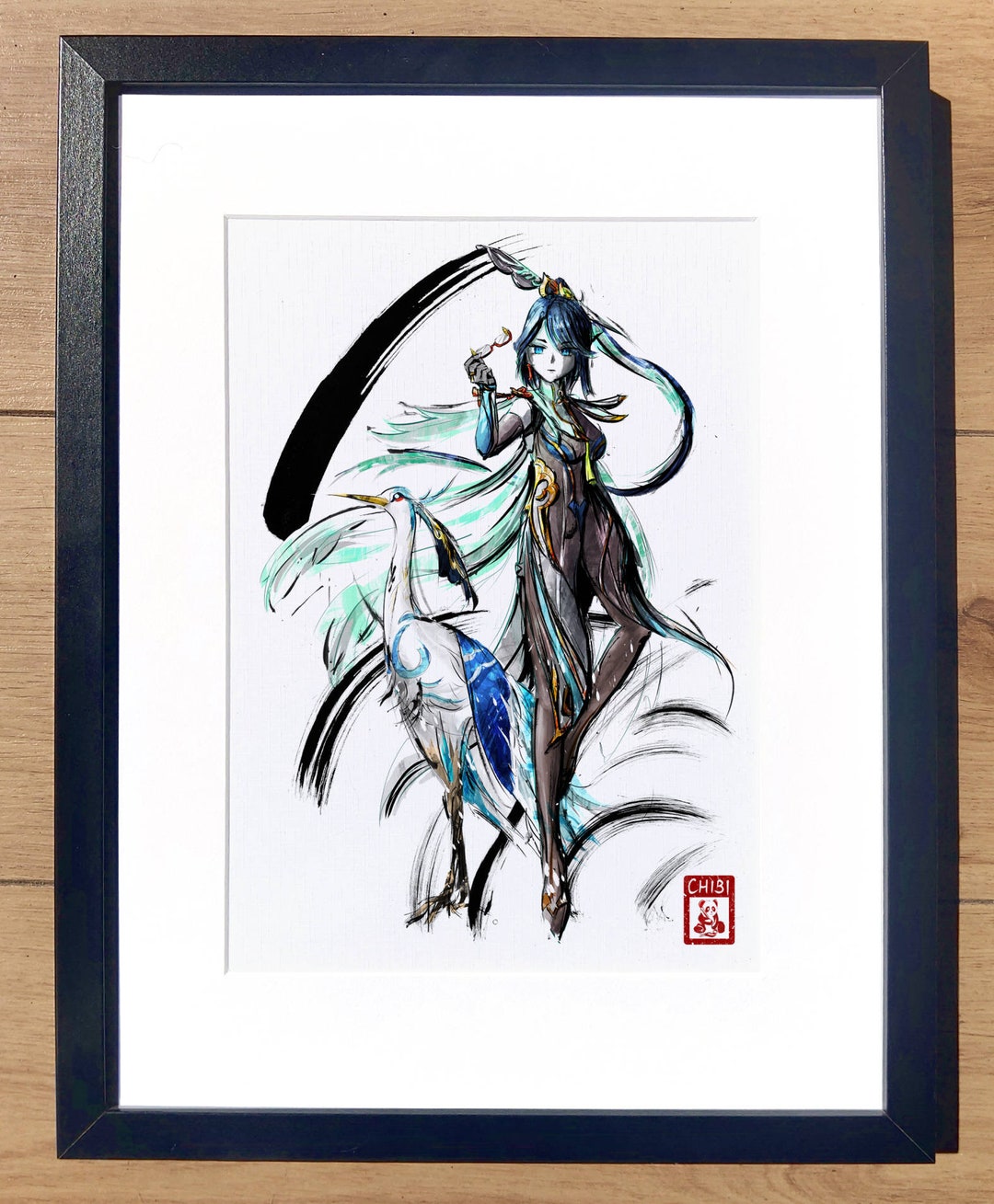 Fanart Print - Cloud Retainer Xianyun Genshin Impact Print - Etsy