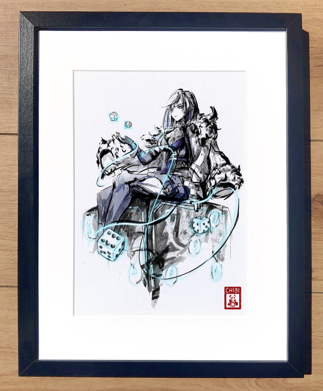 Fanart Print - Yelan Genshin Impact Print - Etsy