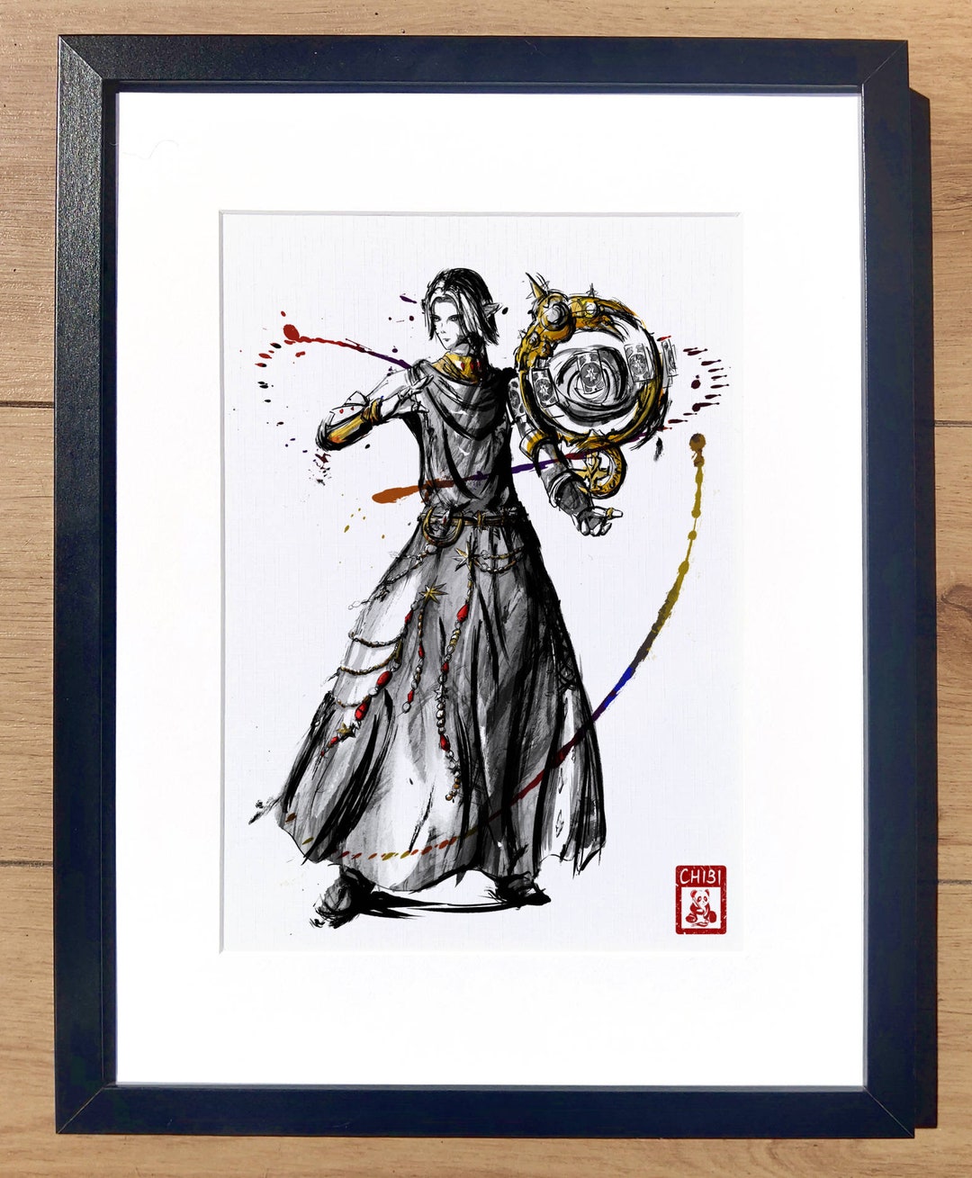 Fan Art Print - Final Fantasy XIV Endwalker Urianger Astrologian - Etsy