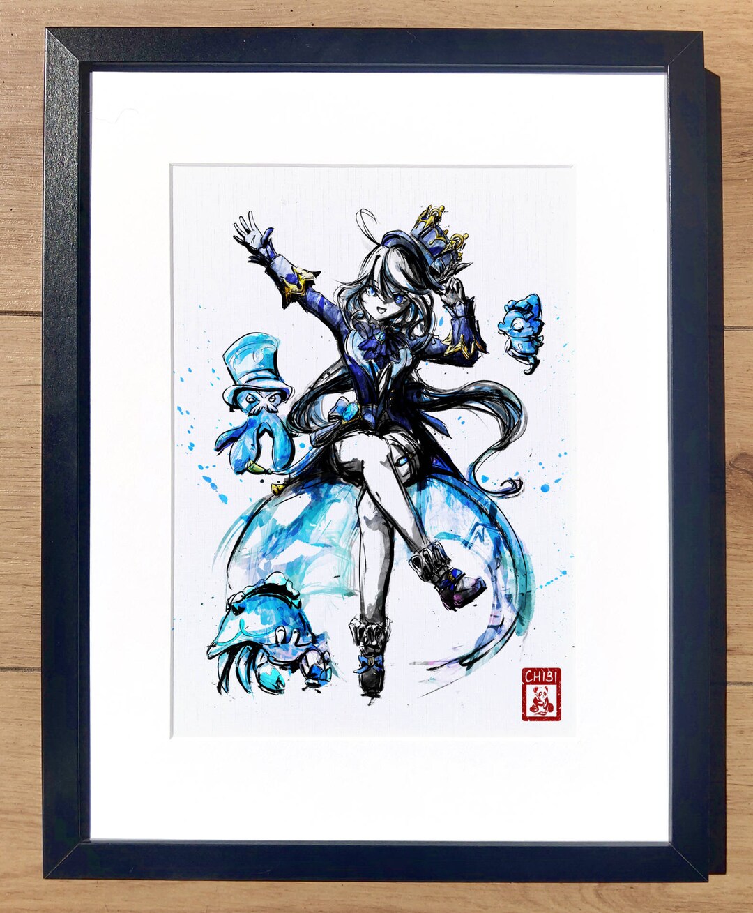 Fanart Print Furina Genshin Impact Print - Etsy