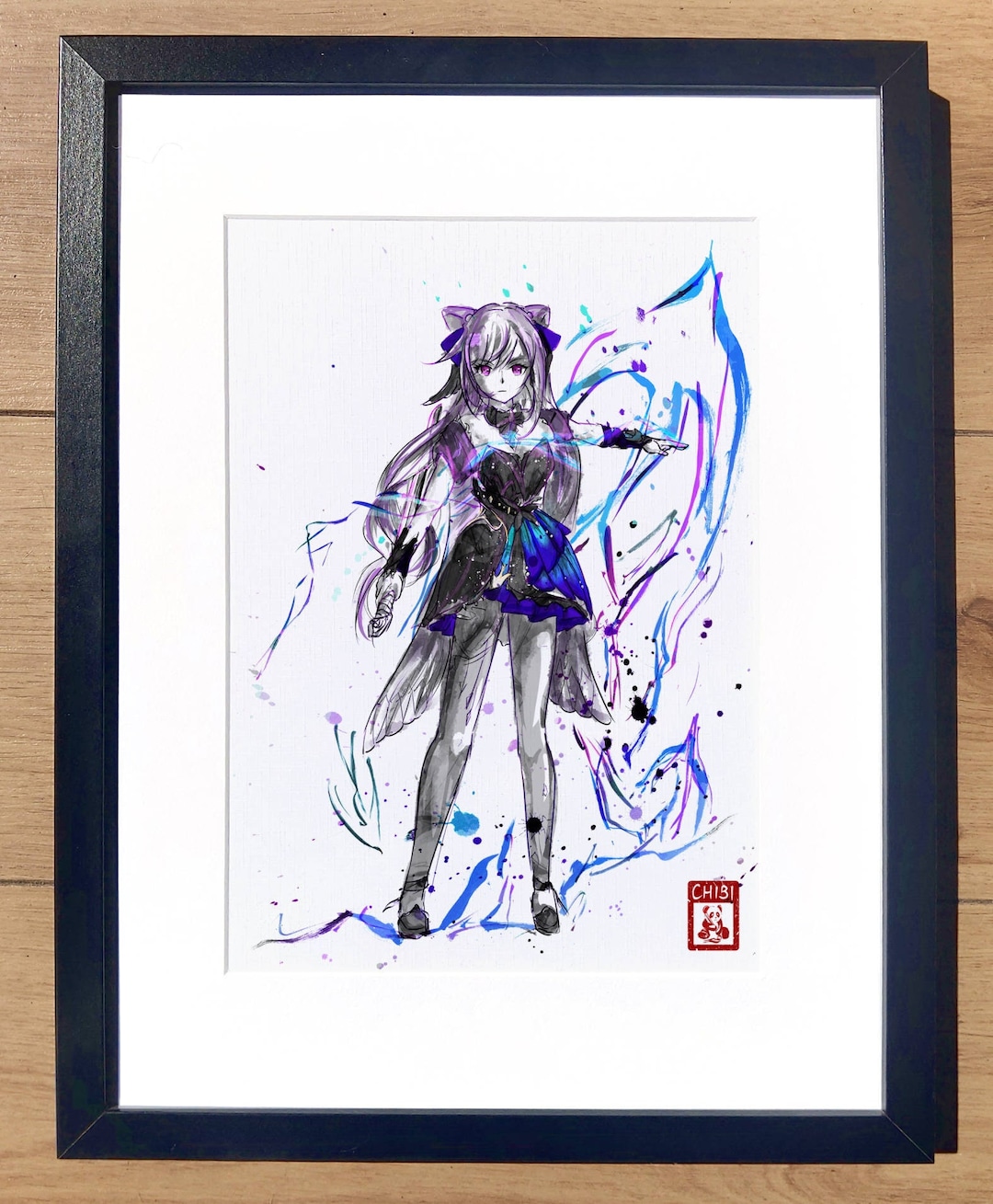 Fanart Print - Keqing Opulent Splendor Ver. Genshin Impact Print - Etsy