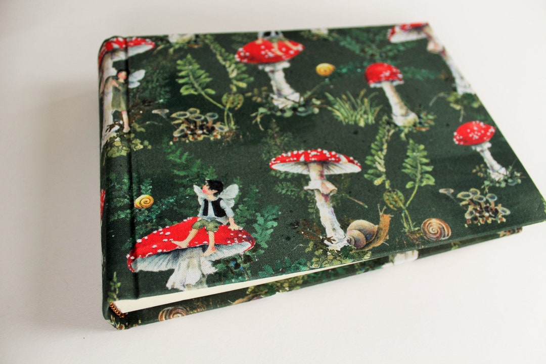 Photo Album Photobook Forest Wood Mushrooms Fabric Album Nature Animals ...