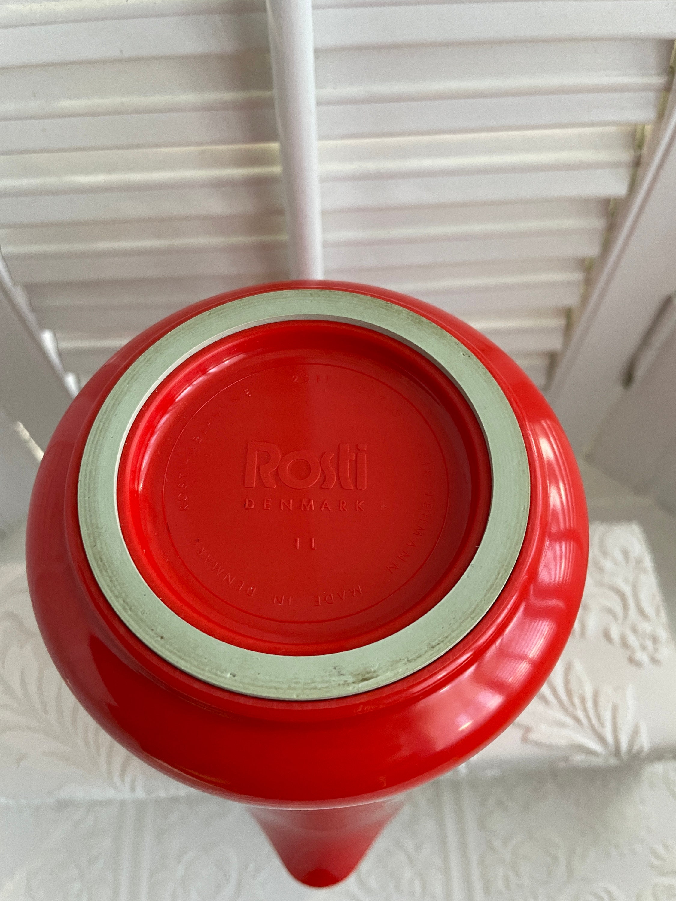 Rosti of Denmark Vintage Melamine 1 Liter Pitcher/ Utensil - Etsy