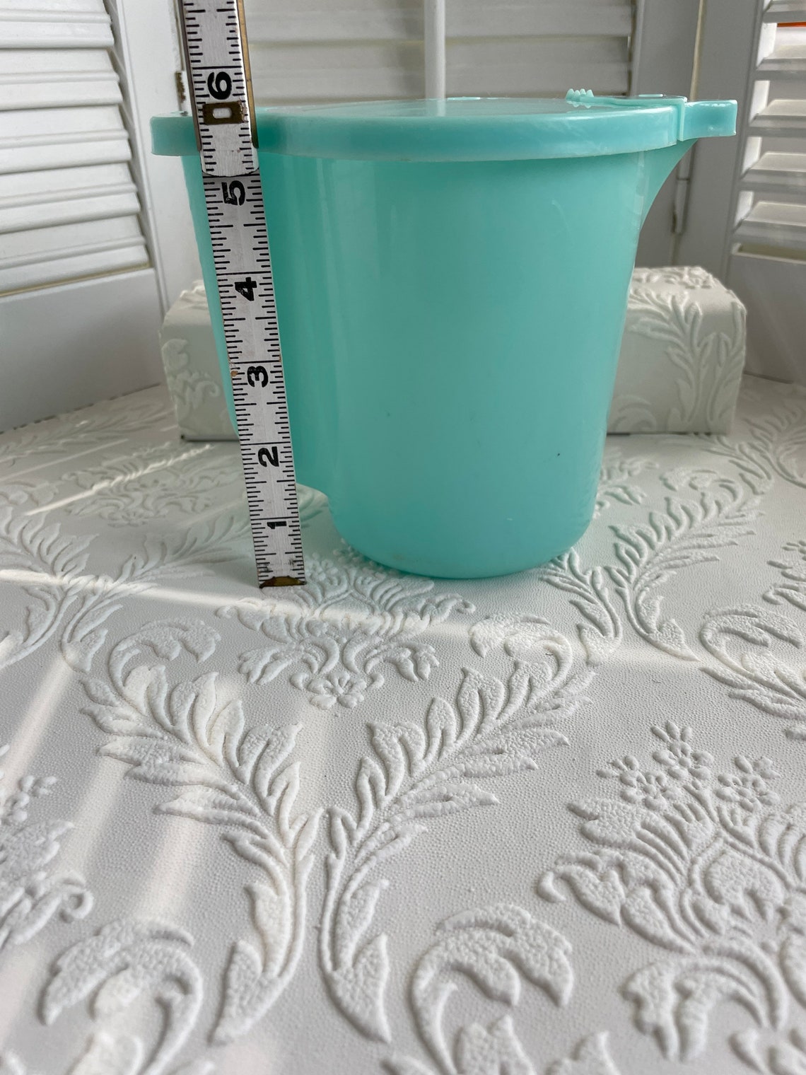 Pastel Tupperware Blue/ Cream/ Milk / Juice Pitcher/ USA | Etsy