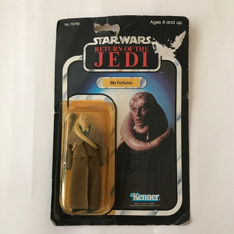Original Star Wars Figure Bib Fortuna Sealed On Card Etsy