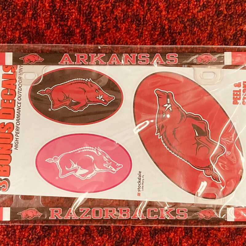 Razorback Car Decal - Etsy