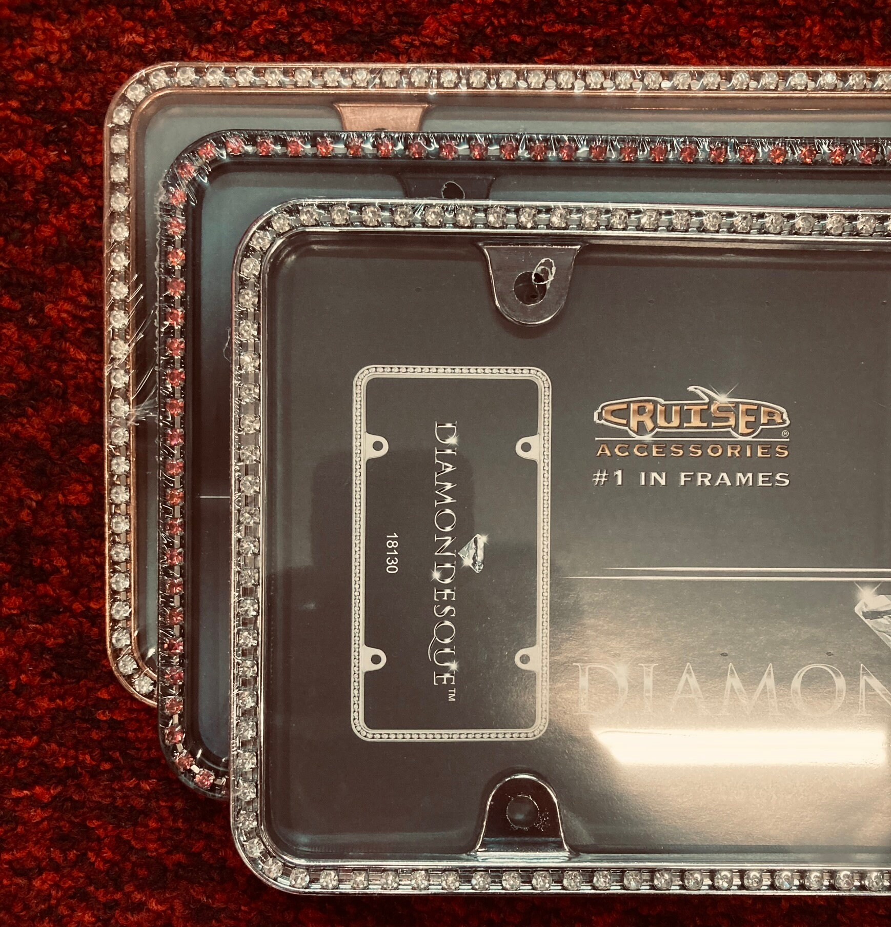 Beautiful DIAMONDESQUE License Plate Frame BLING - Etsy