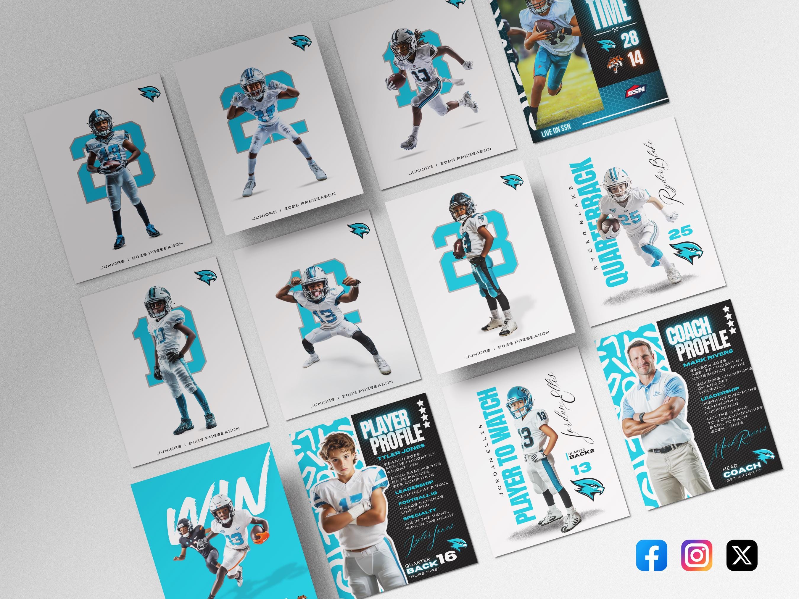 Gameday Graphics - Customizable Canva Templates for Sports Teams ...