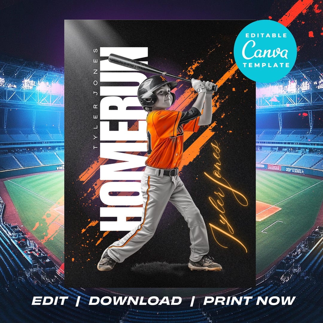 Custom Trading Cards, Canva Template, Custom Sport Cards, Kids Sport ...