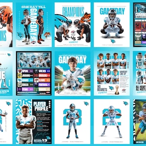 Gameday Graphics - Customizable Canva Templates for Sports Teams ...