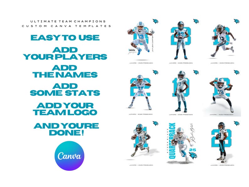 Gameday Graphics - Customizable Canva Templates for Sports Teams ...