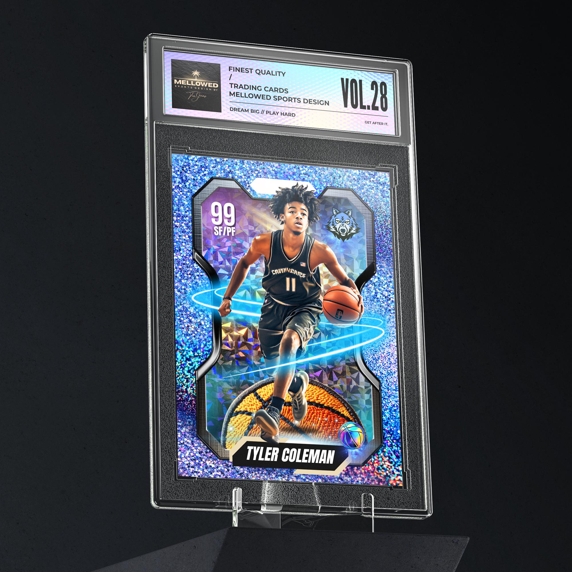 Basketball Cards Bundle Basketball Trading Cards Canva Template Sport ...