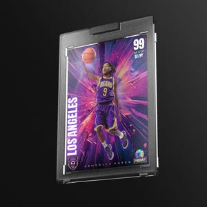 Custom Basketball Trading Card Template - Editable Sports Card Design ...