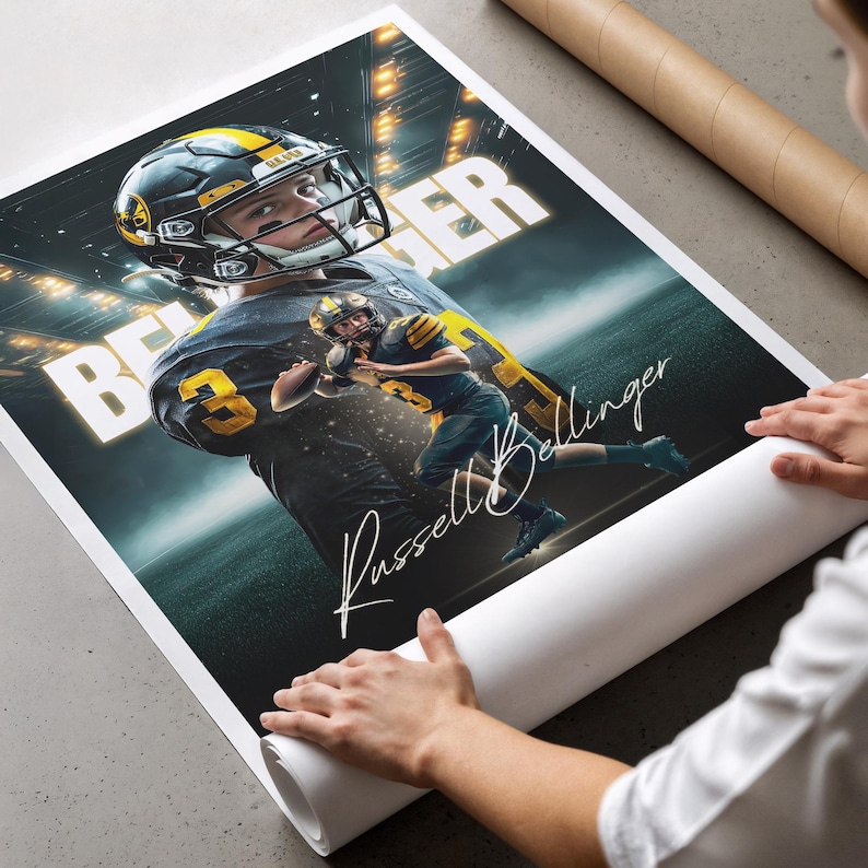 Custom Sports Poster Template for Kids | Canva & Photoshop | Youth ...
