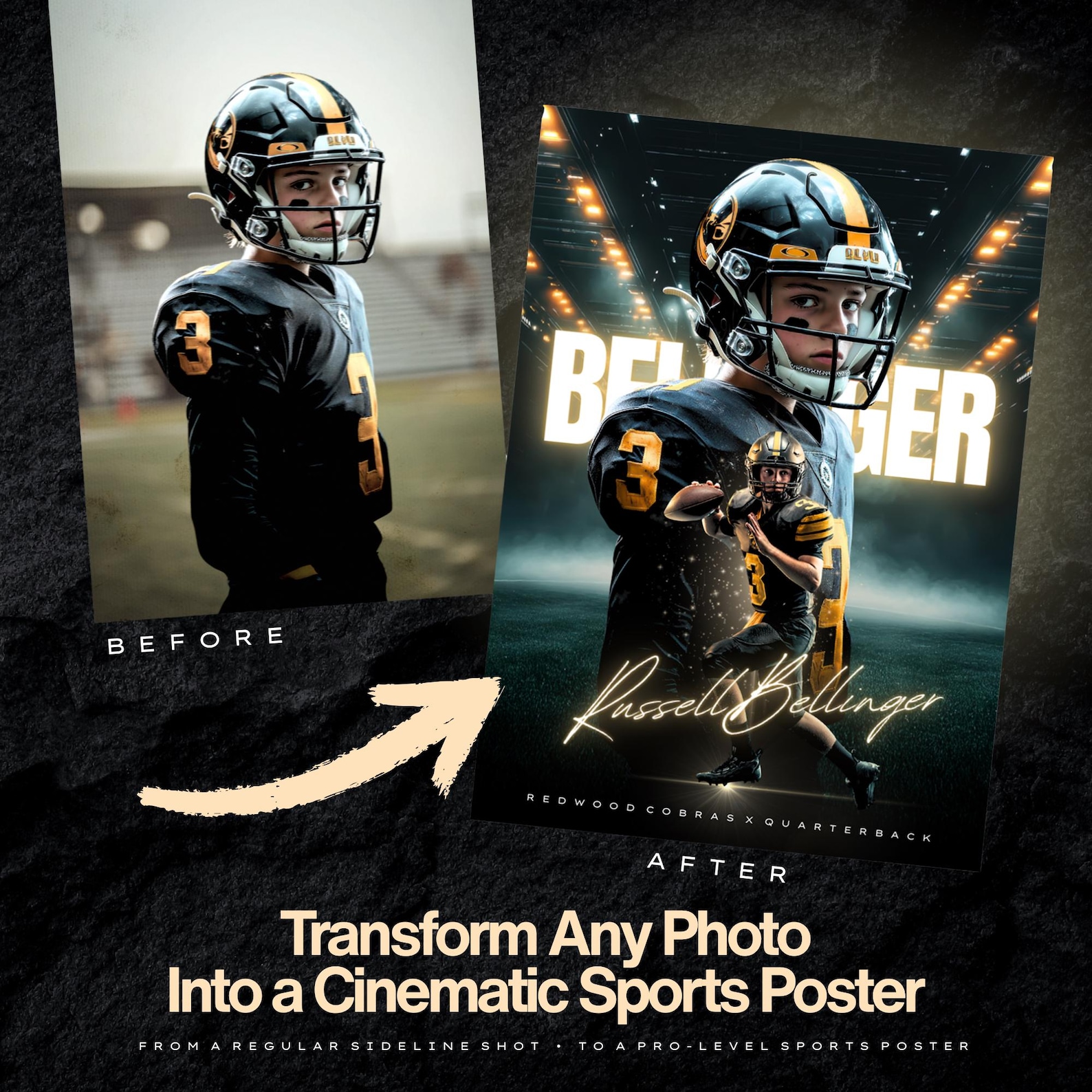 Custom Sports Poster Template for Kids | Canva & Photoshop | Youth ...