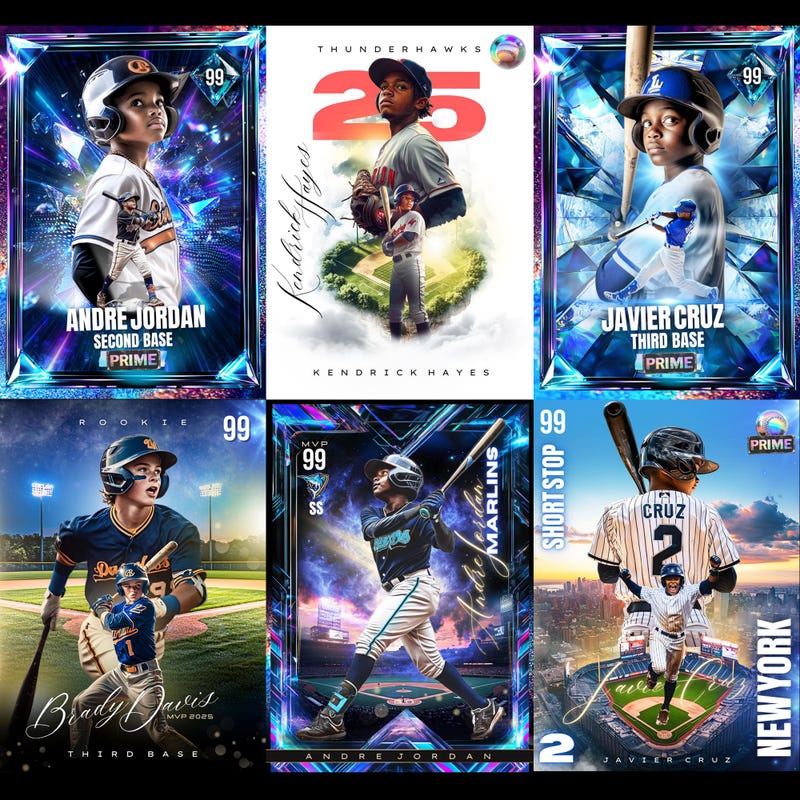 3 Card League - Etsy