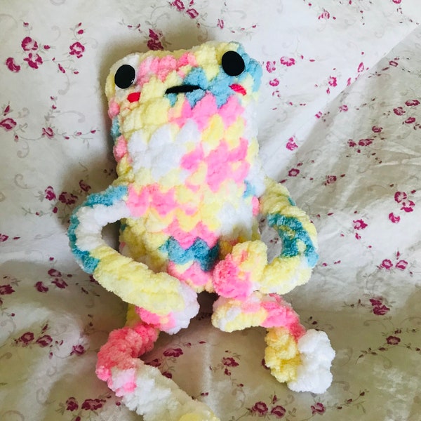 Crochet Frog With Legs Pattern - Etsy