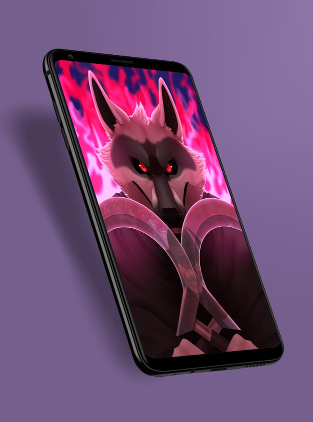 Death Wolf Phone Wallpaper - Etsy