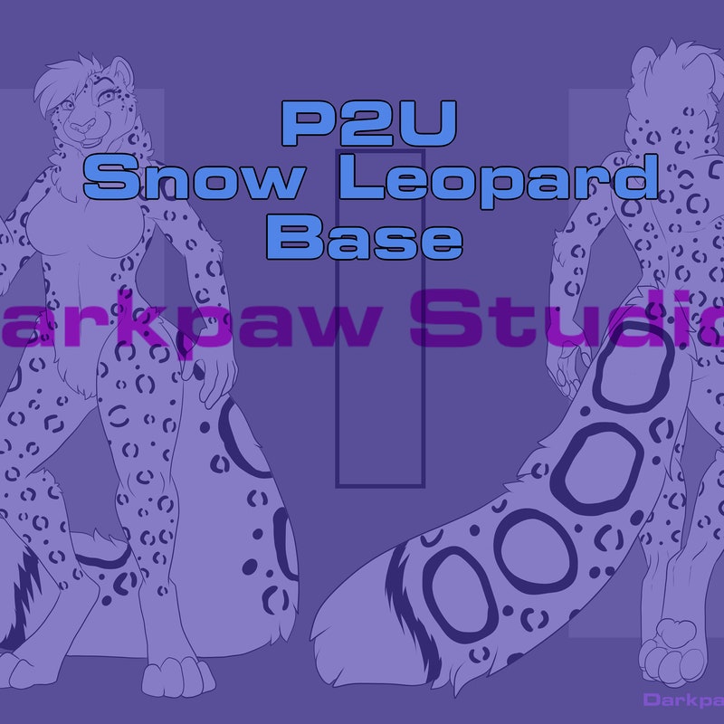 Snow Leopard Male - Etsy