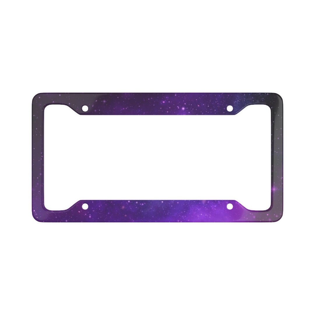 Space License Plate Frame - Etsy
