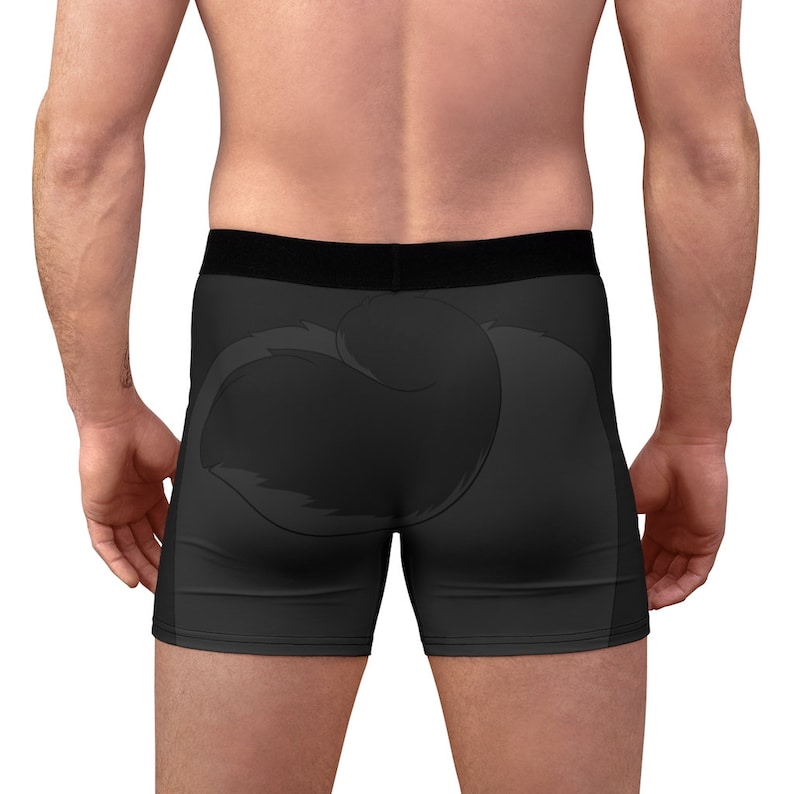 Black Wolf Boxer Briefs - Etsy