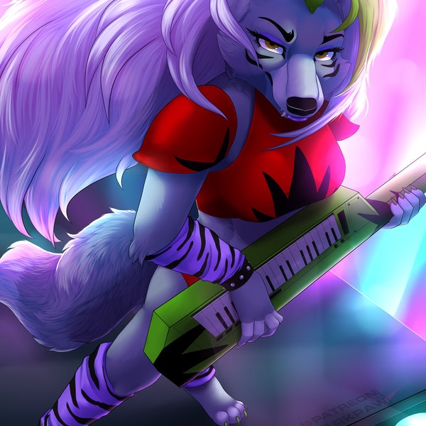 Roxanne the Wolf - Etsy