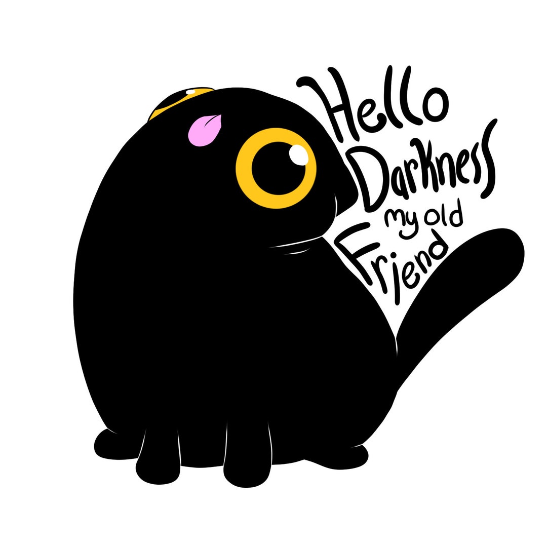 Darkness Sticker - Etsy