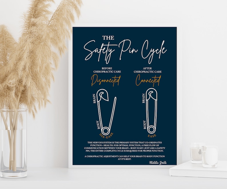 The Safety Pin Cycle // Chiropractic // Subluxation Complex // Symptoms ...