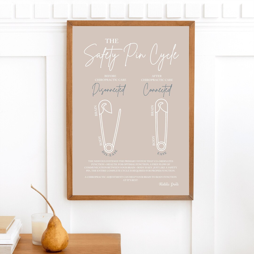 The Safety Pin Cycle // Chiropractic // Subluxation Complex // Symptoms ...