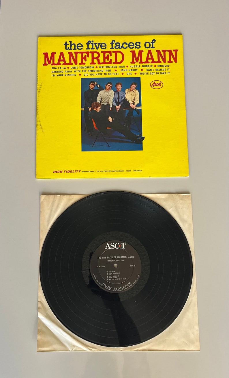 The Five Faces of Manfred Mann - Etsy