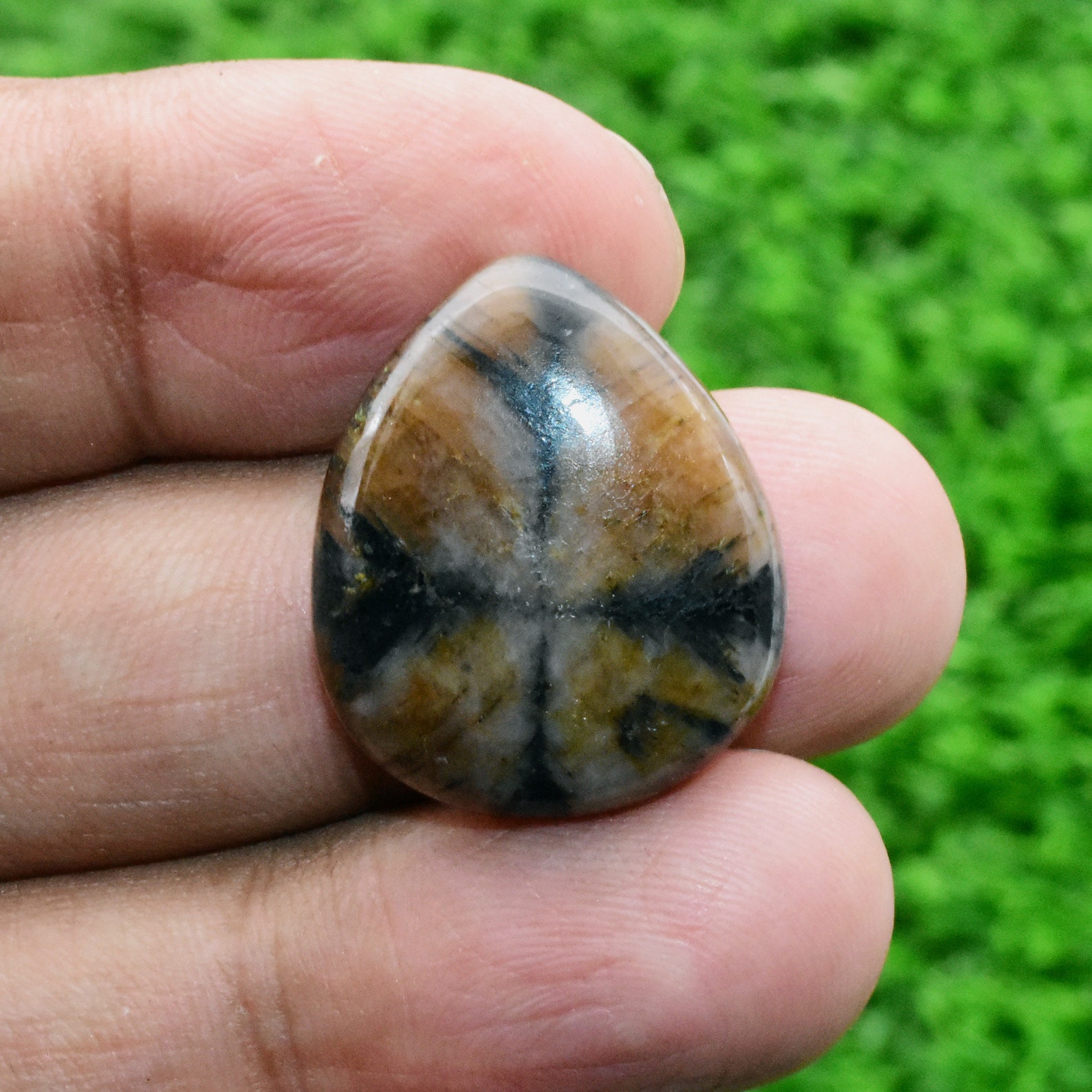 New Arrival 28 Cts Natural Chiastolite Gemstone Chiastolite | Etsy