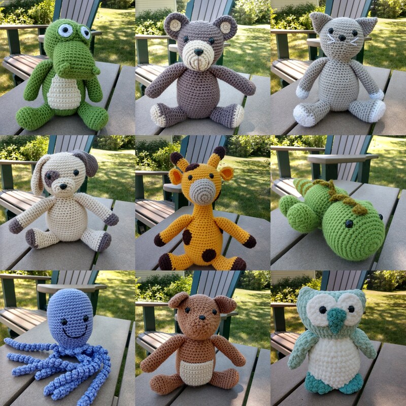 Alphabet Plushies - Etsy