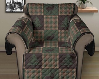 Wingback Recliner Slipcover - Etsy