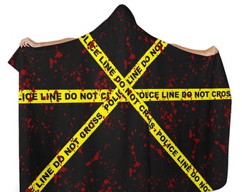 Crime Scene Blanket - Etsy