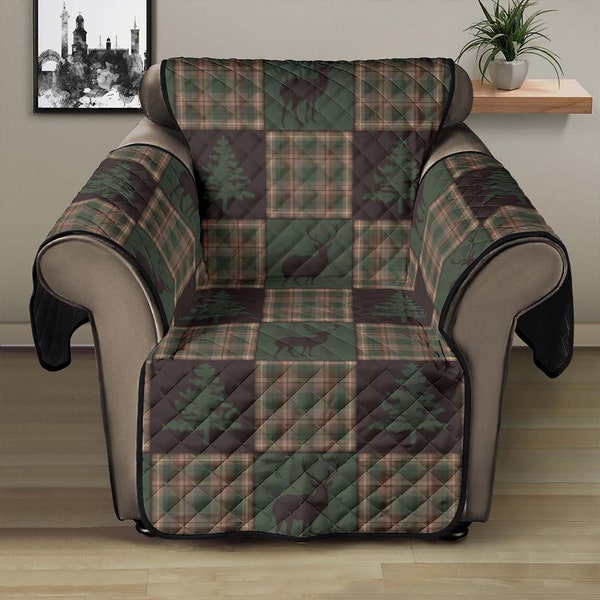 Patchwork Recliner Cover - Etsy