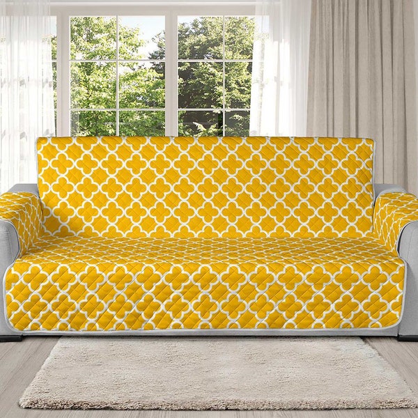 Yellow Quatrefoil - Etsy