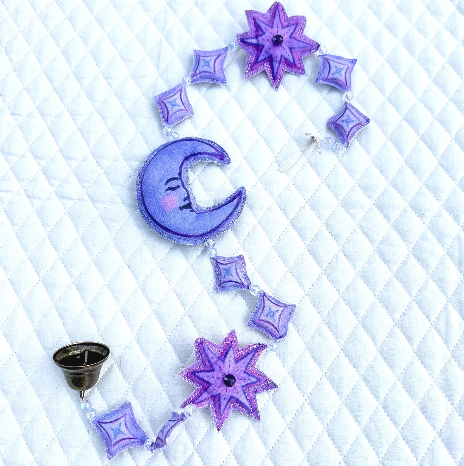 Sun & Moon Bell Talismans - Etsy