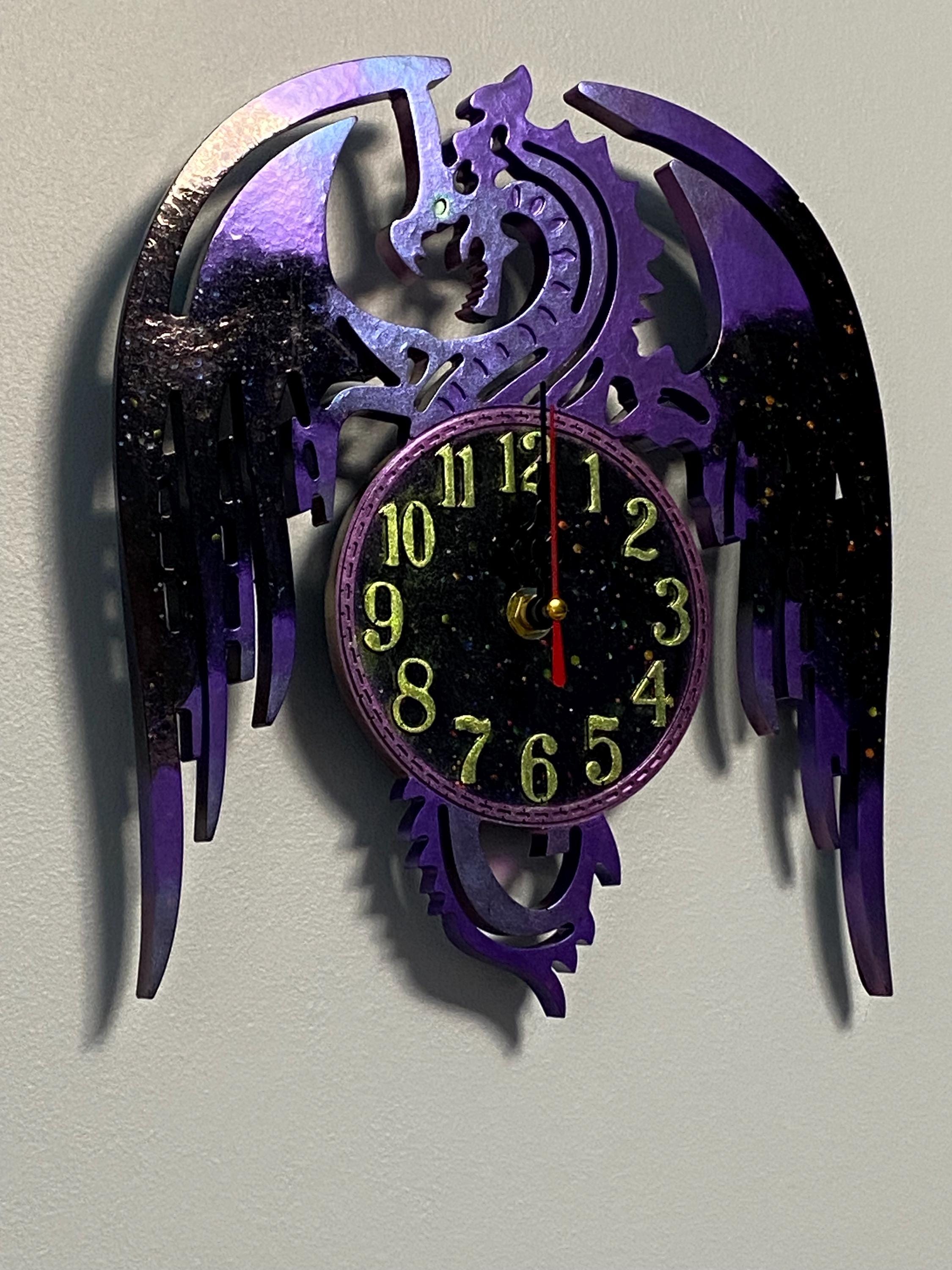 Homemade Dragon Clock - Etsy