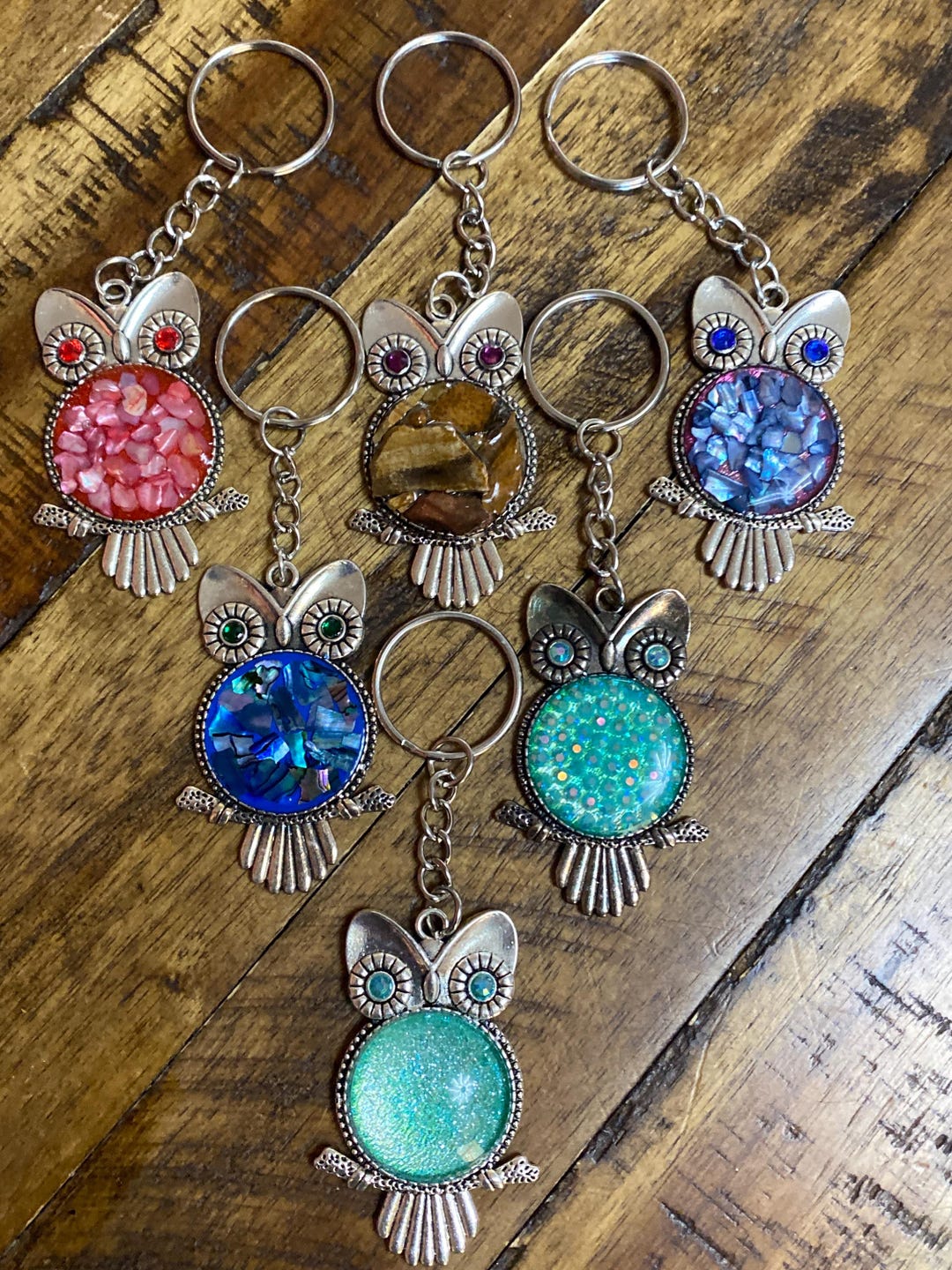 Handmade Owl Keychain - Etsy