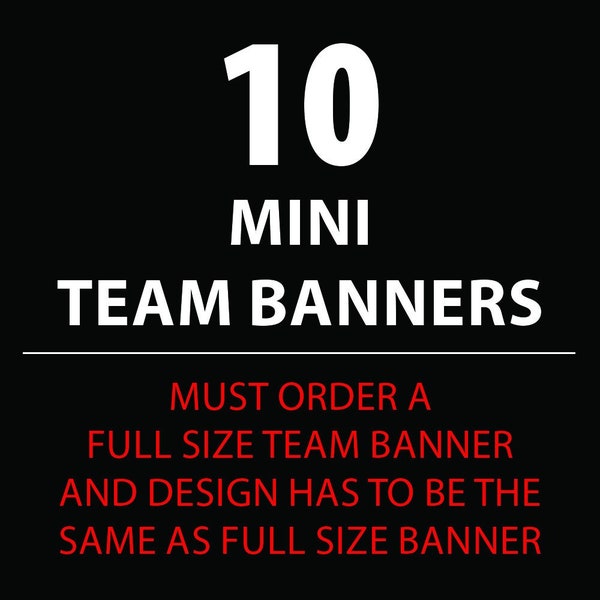 Mini Banner - Etsy
