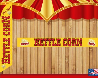 Kettle Corn Banner - Etsy