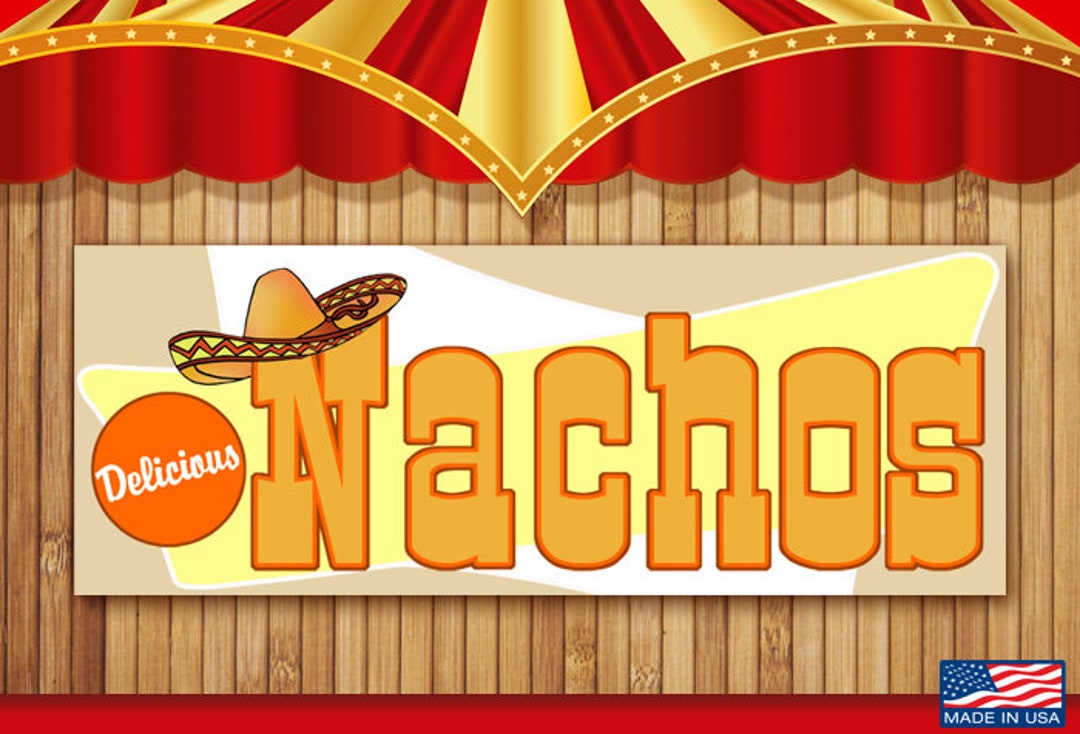Nachos - Concession Stand Banner (multiple Sizes Available) - Etsy